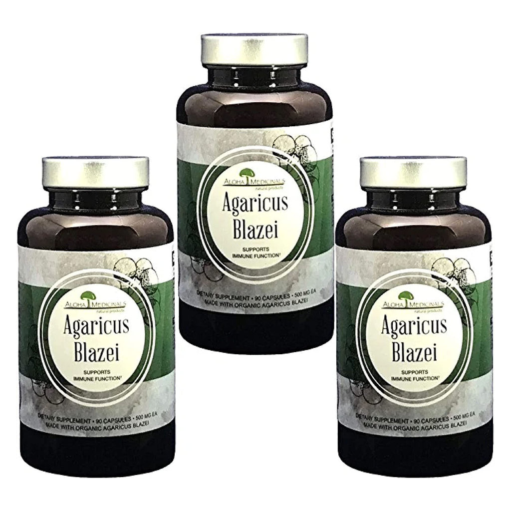 organic agaricus blazei mushroom supplement