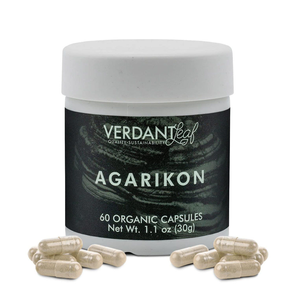 organic agarikon mushroom capsules for immunity