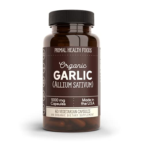 Organic aged garlic extract capsules