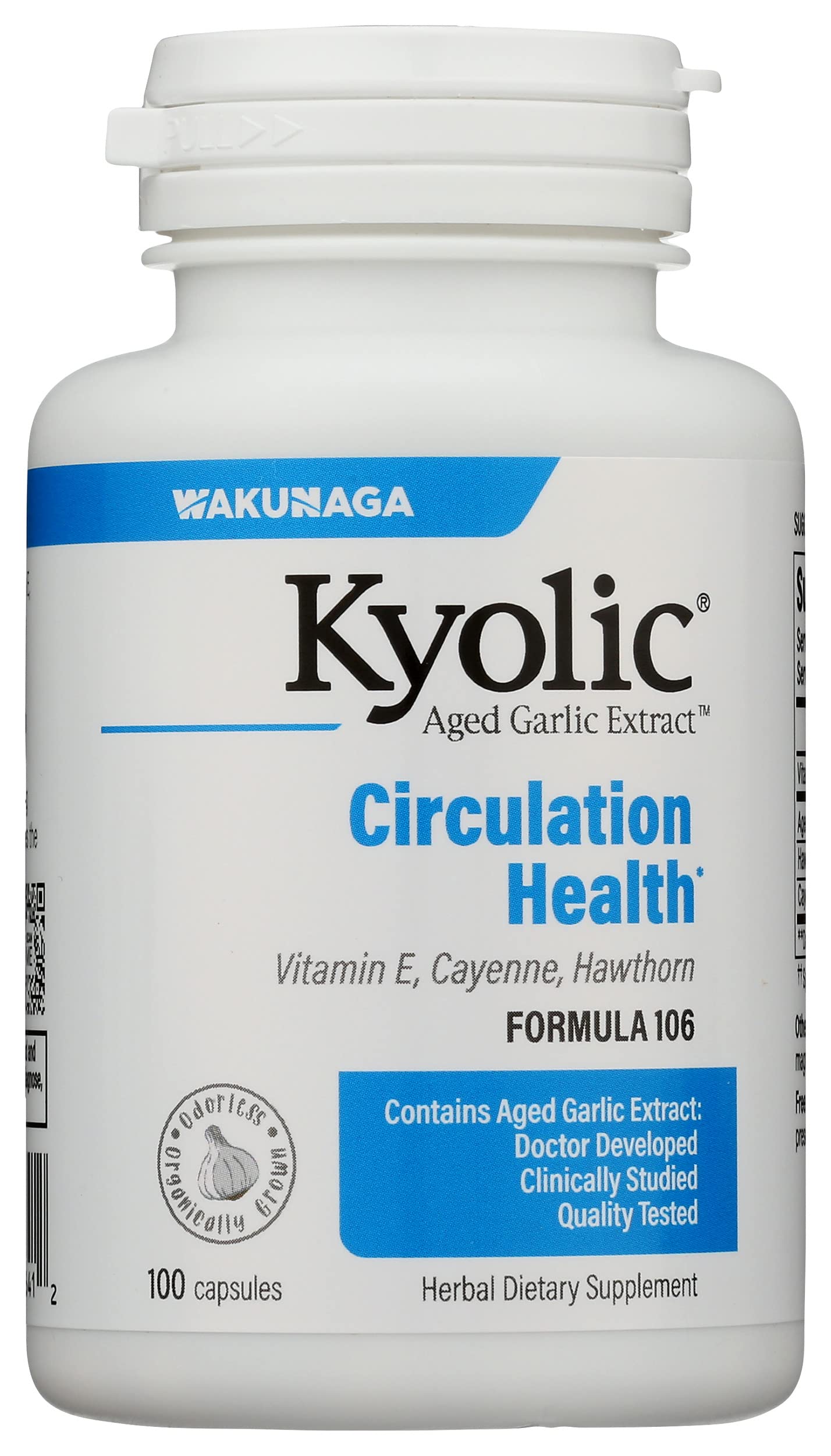 organic aged garlic extract capsules