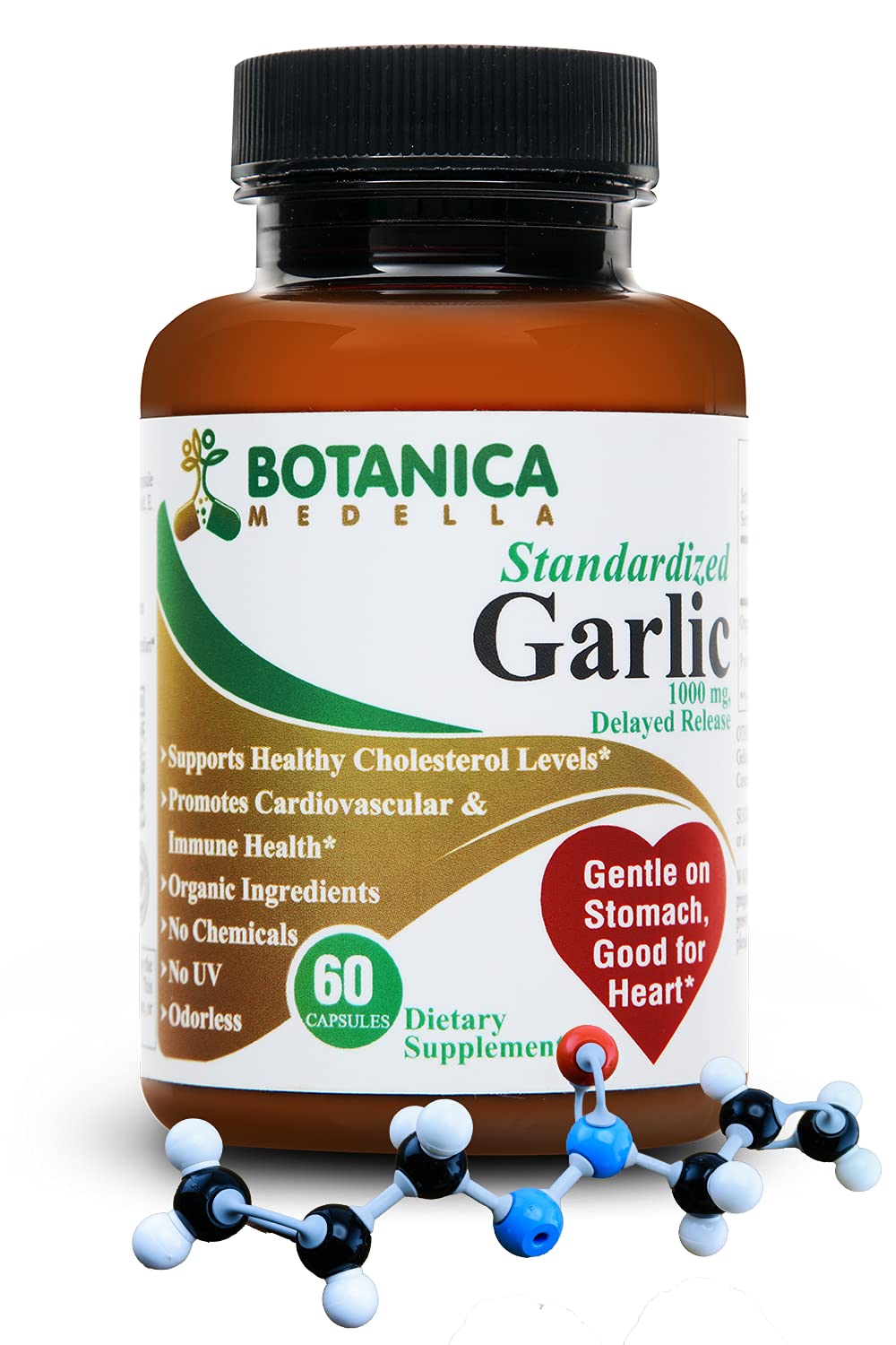 organic aged garlic extract supplement