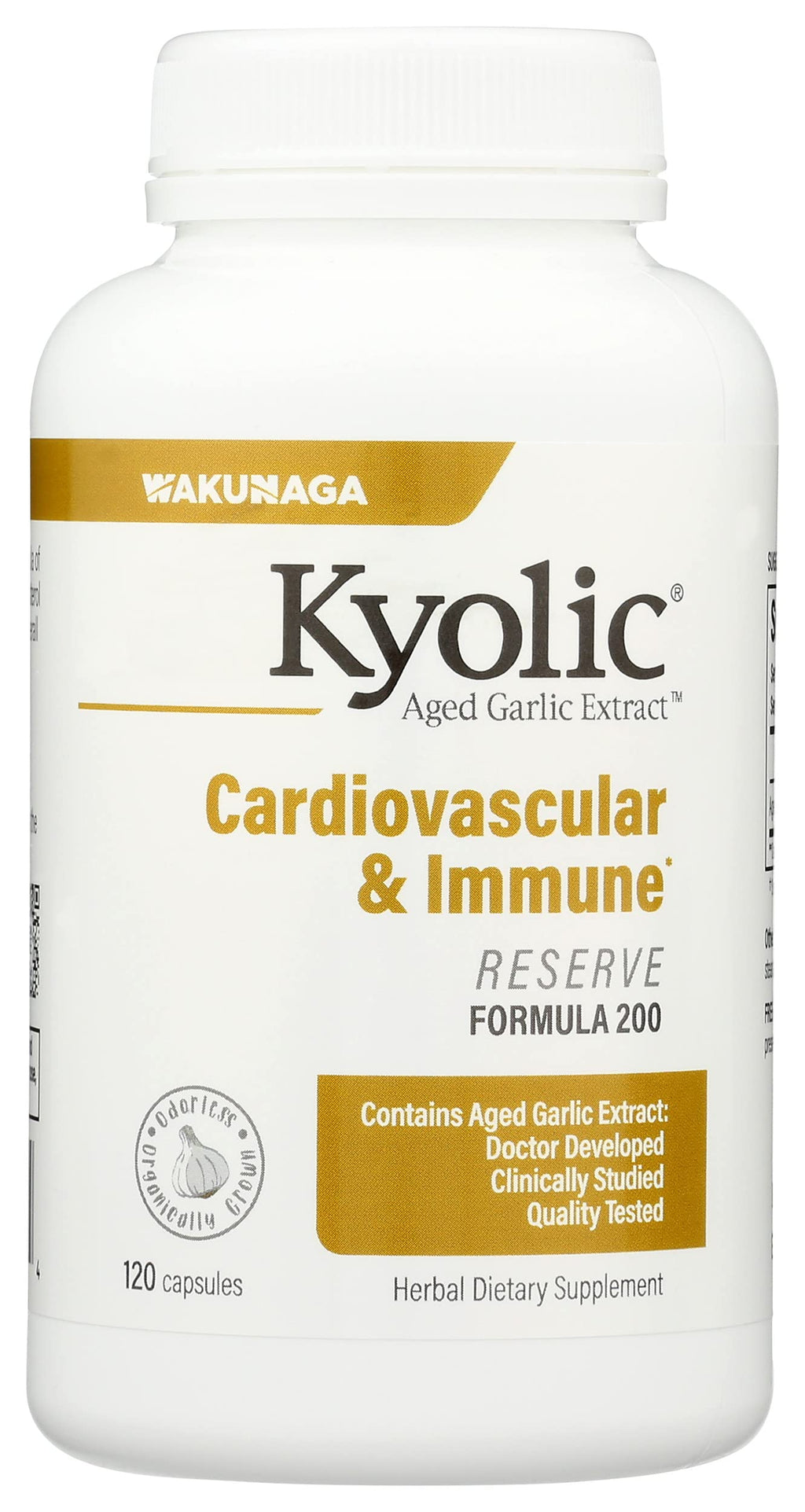 organic aged garlic extract supplement