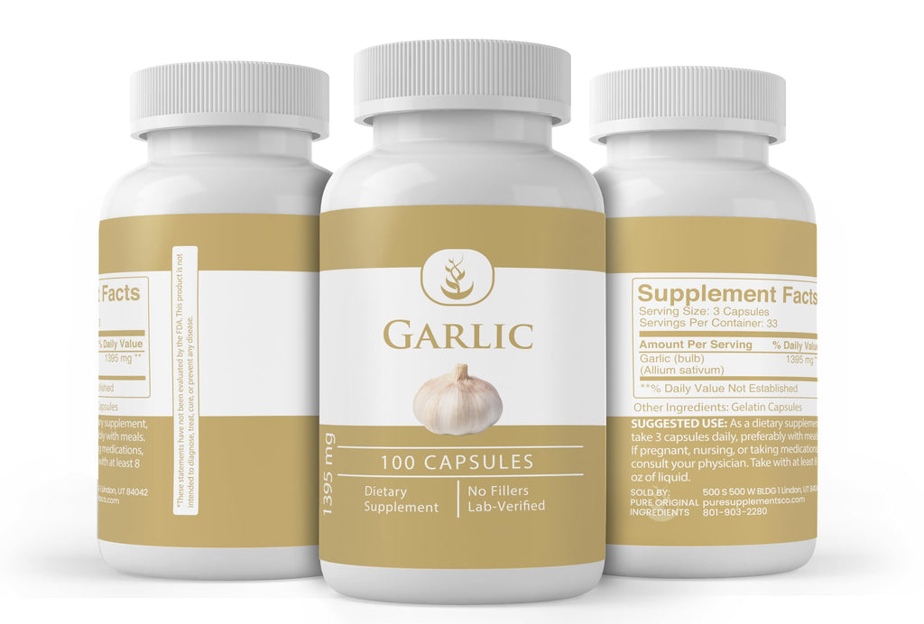 organic aged garlic for immune support
