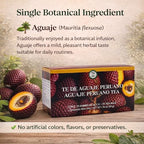 Organic Aguaje tea for health
