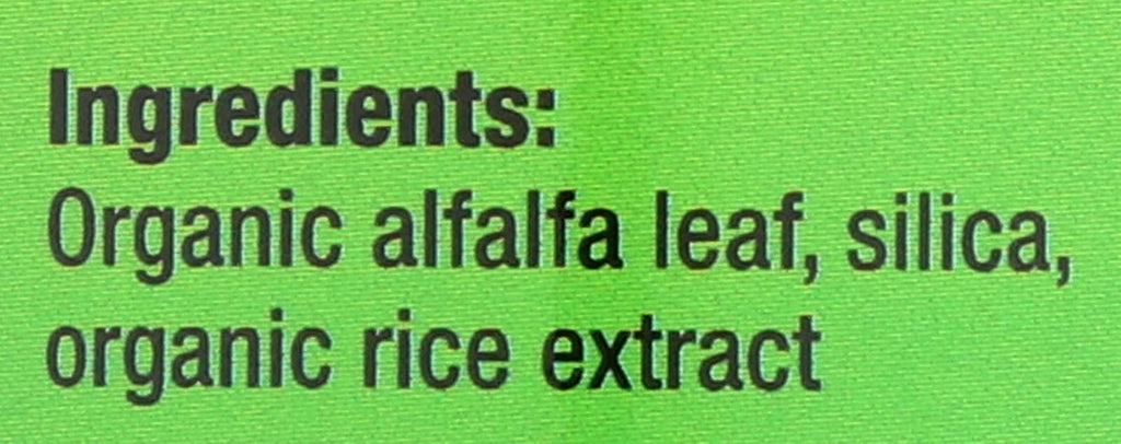 organic alfalfa for digestion support