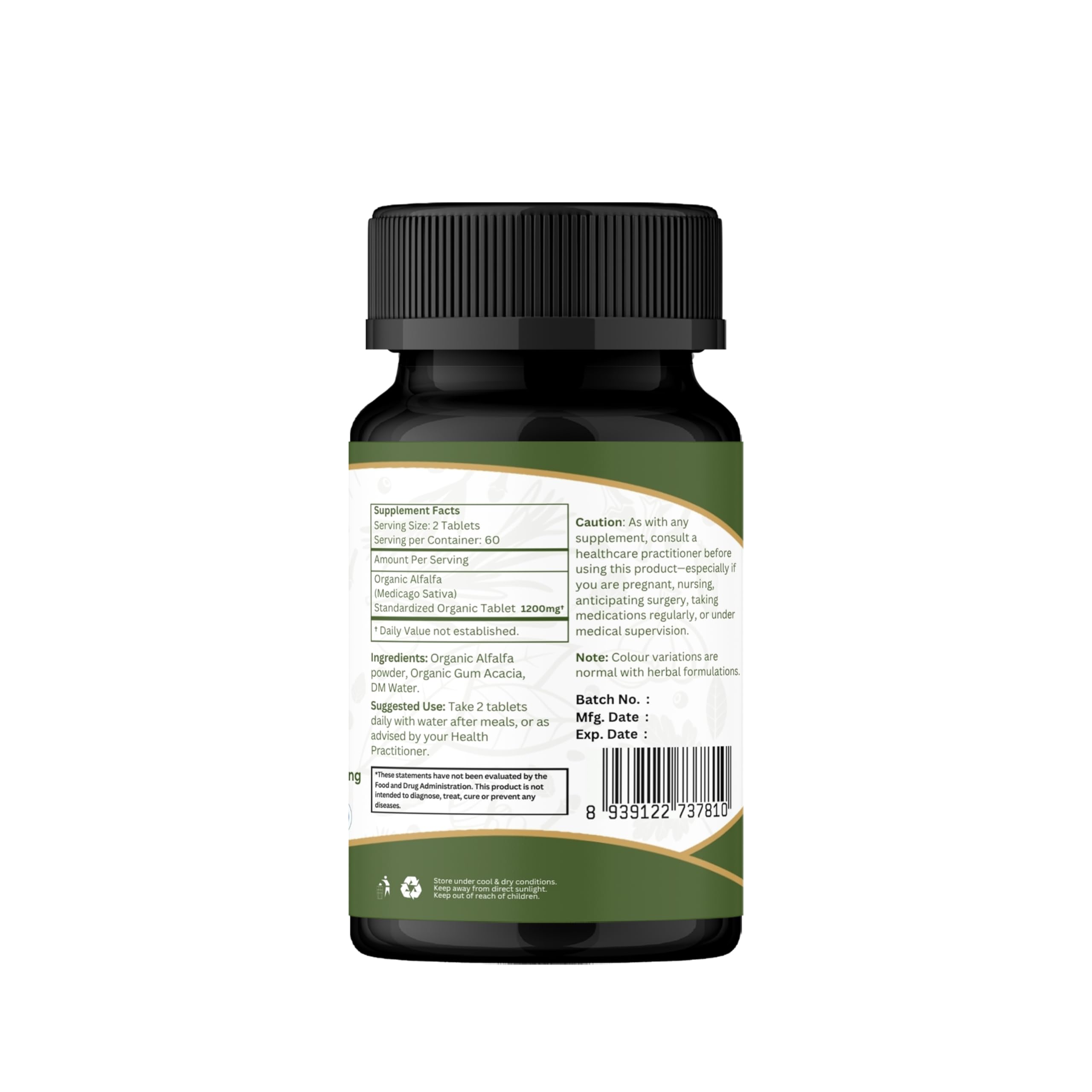organic alfalfa for everyday nutrition