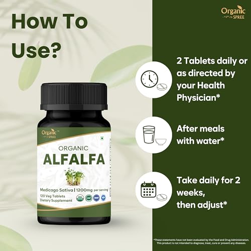 organic alfalfa for overall vitality