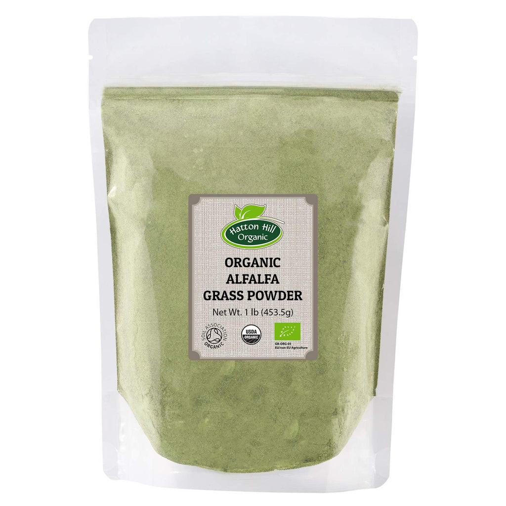 organic alfalfa grass powder benefits