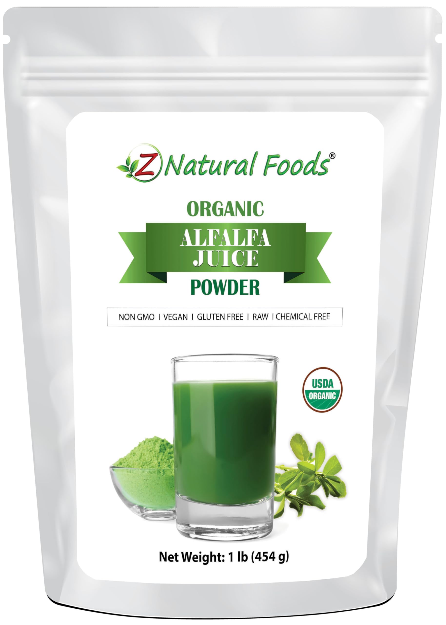 organic alfalfa juice powder benefits