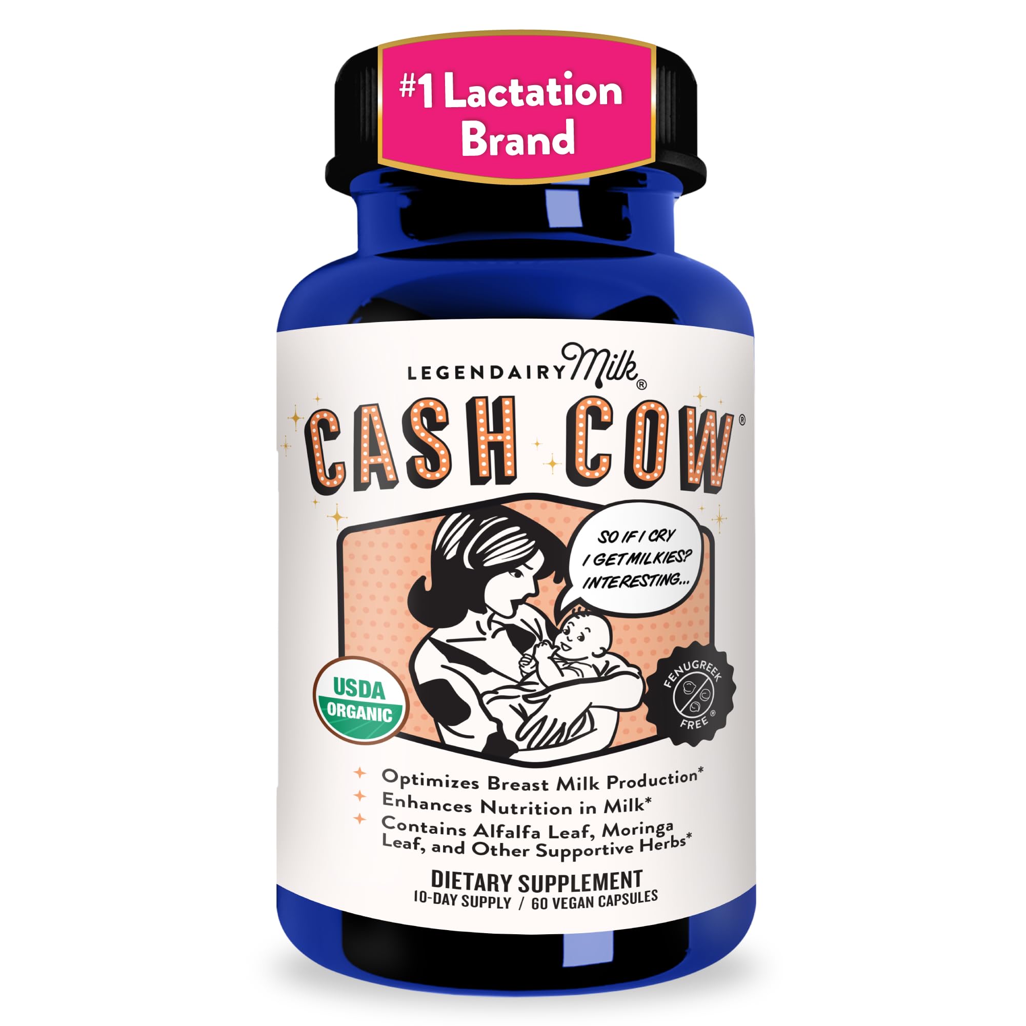 organic alfalfa lactation support