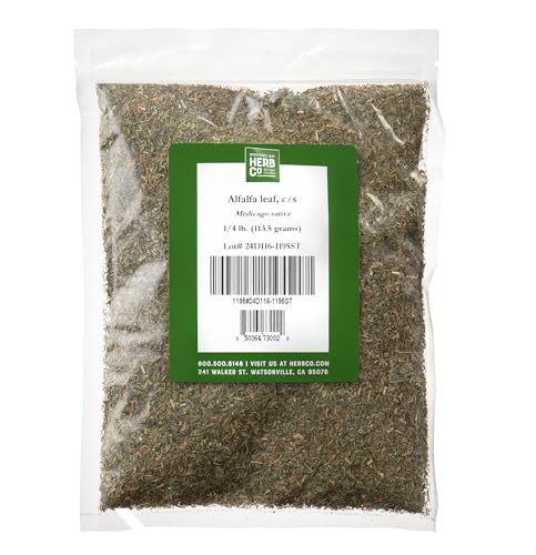 organic alfalfa leaf for soups
