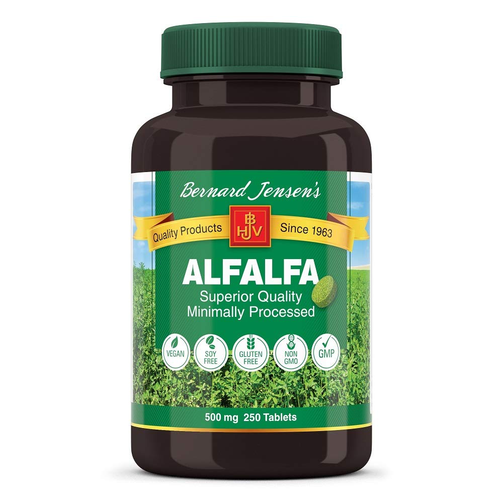 organic alfalfa leaf supplement