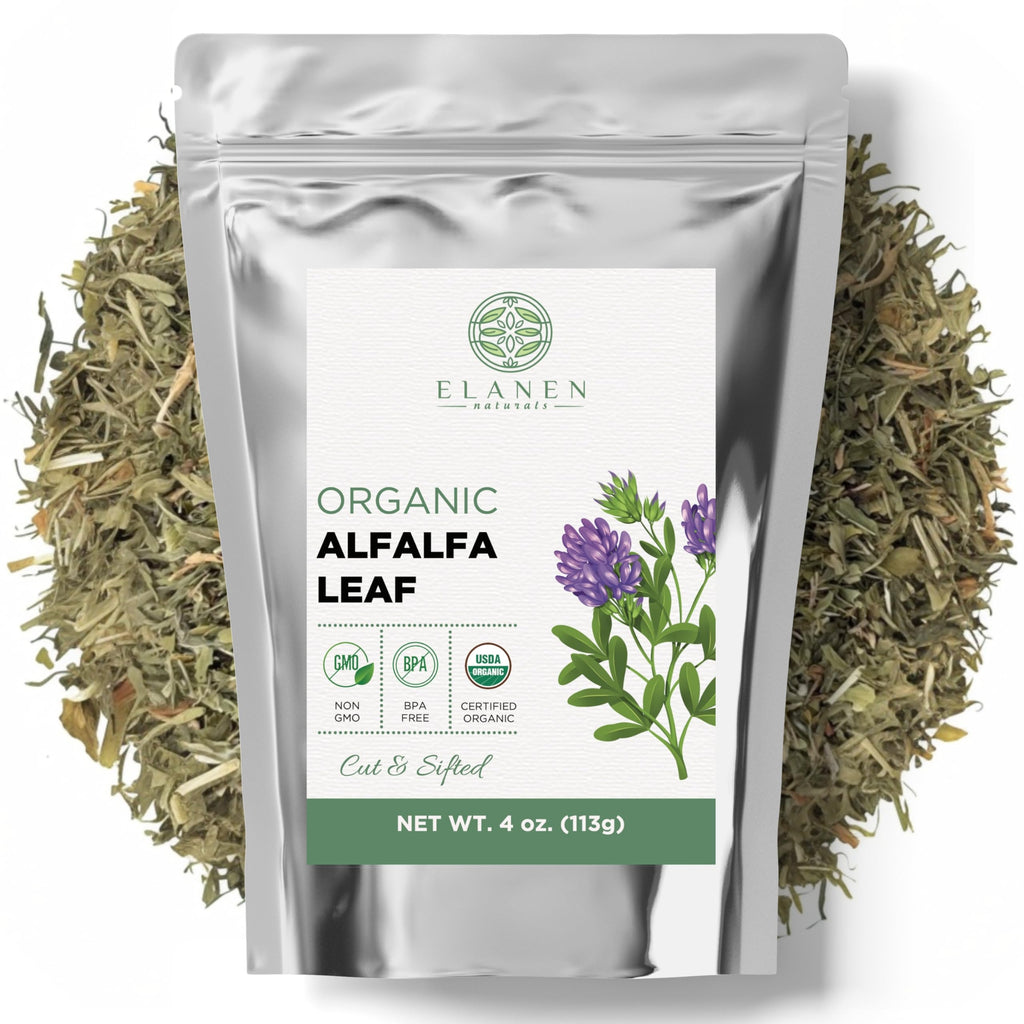 organic alfalfa leaf tea benefits