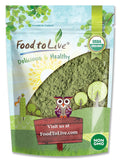 Organic alfalfa powder for smoothies