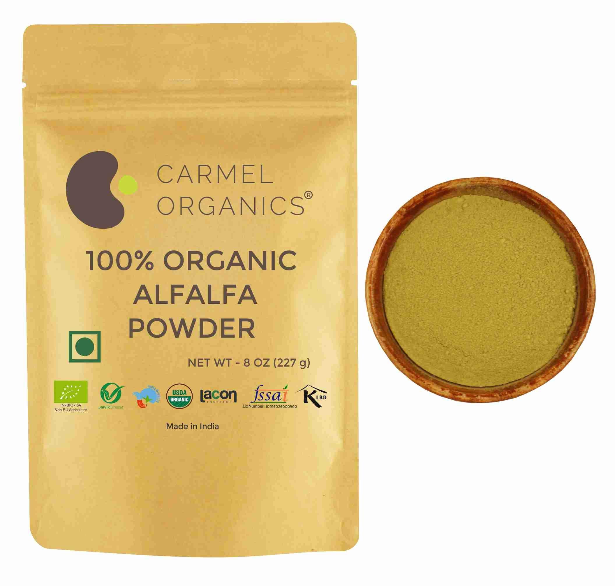 organic alfalfa powder for smoothies