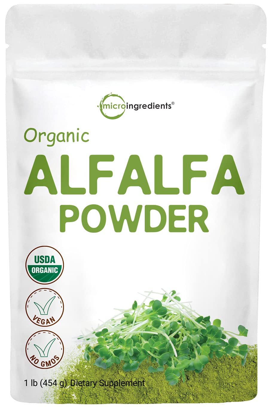 organic alfalfa powder for smoothies