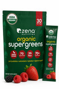 Organic alfalfa super greens powder