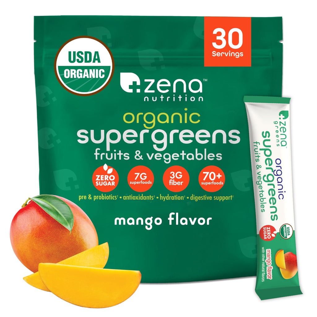 organic alfalfa super greens powder