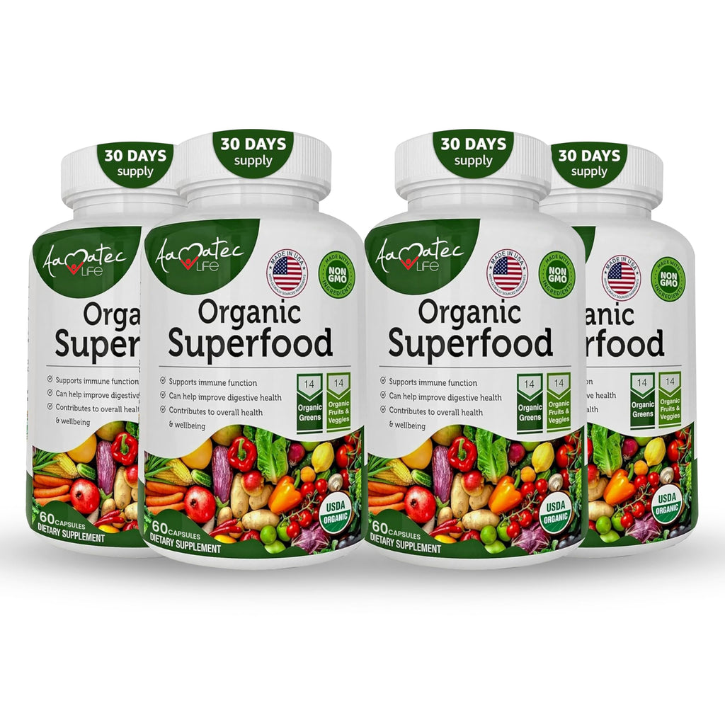 organic alfalfa superfood supplement