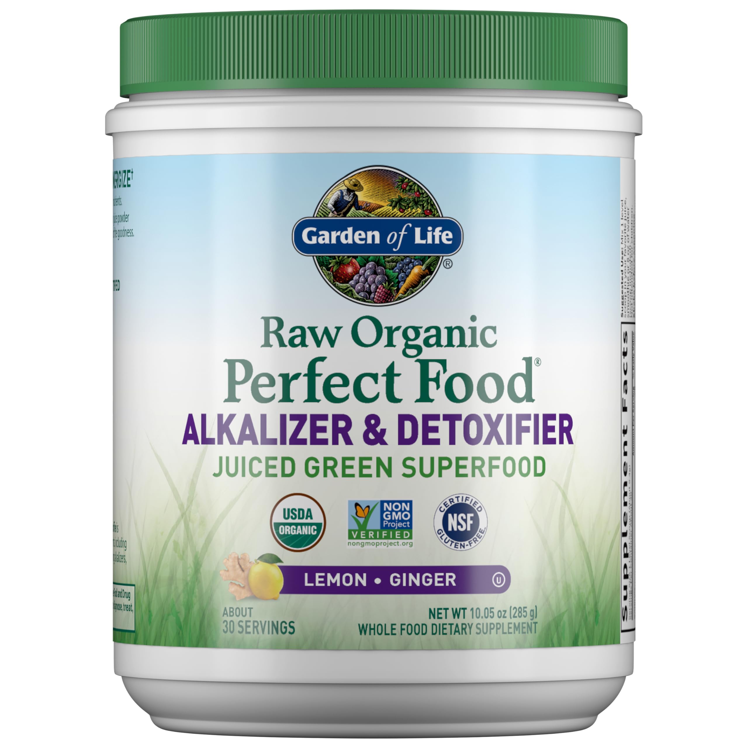 organic alkalizer detoxifier supplement