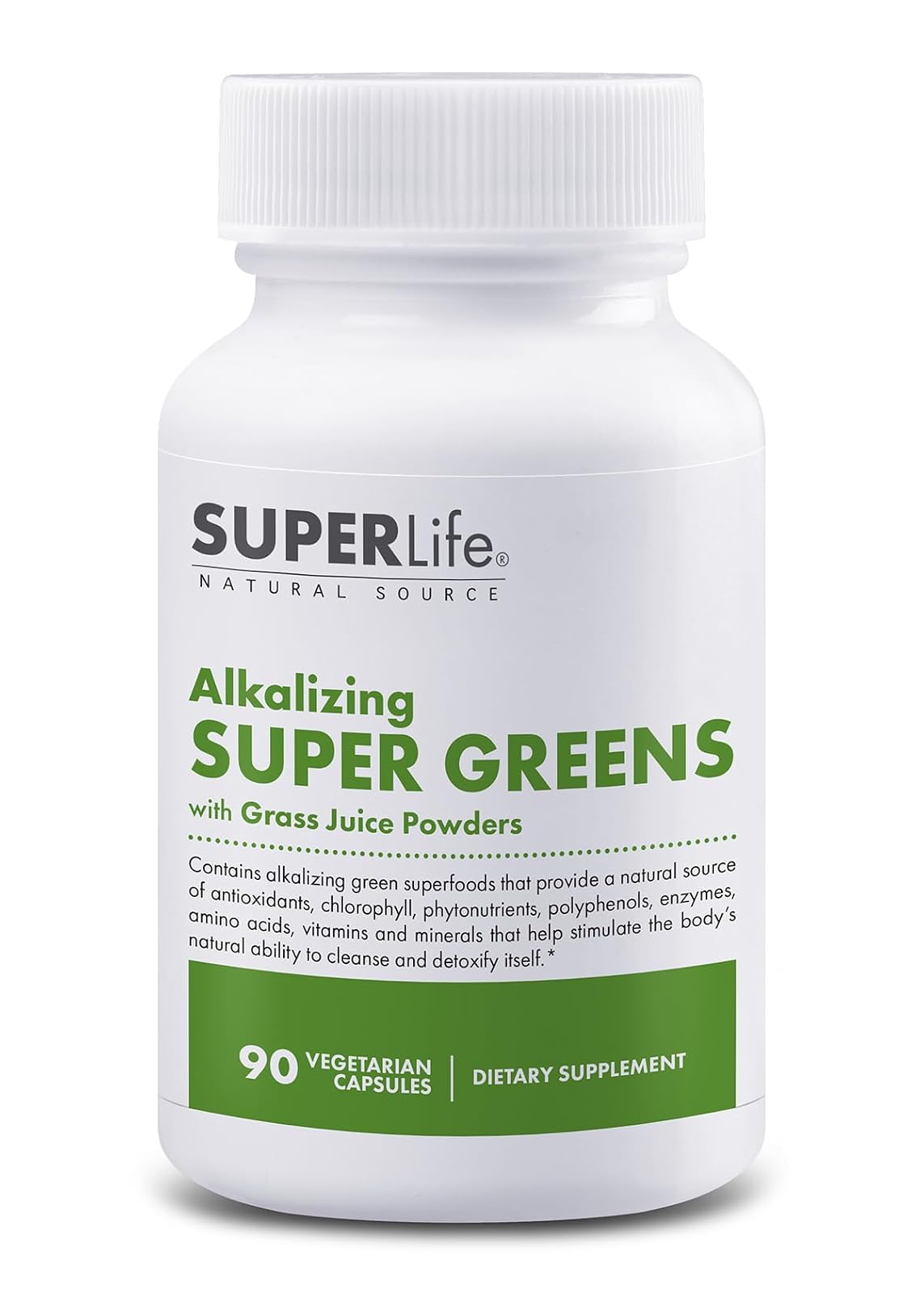 Organic alkalizing super greens powder