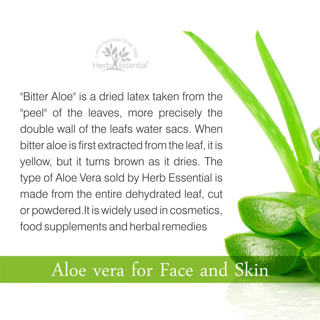 organic aloe powder for skin