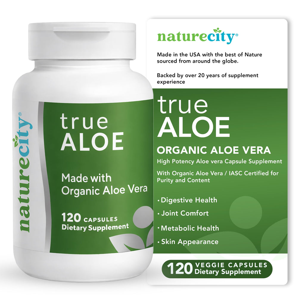 organic aloe vera capsules for digestion