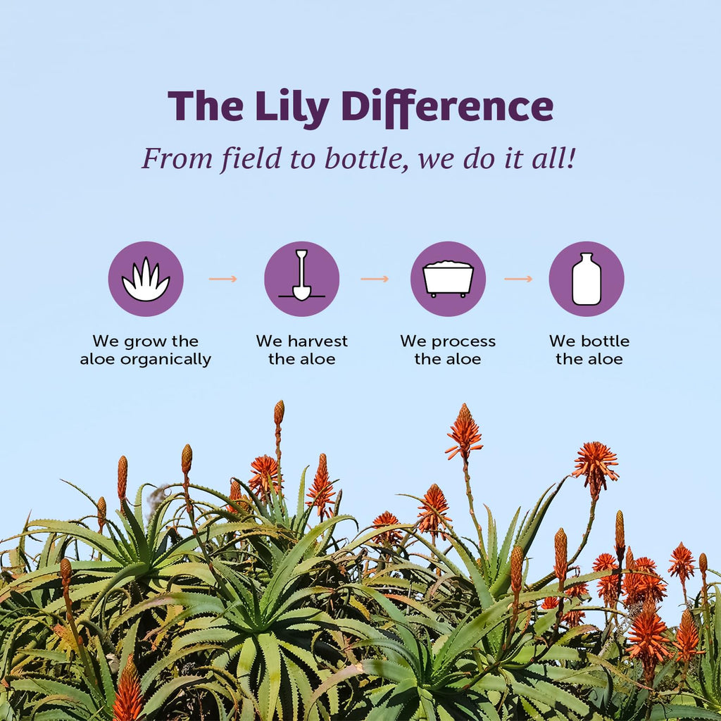organic aloe vera for cleansing