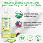 organic aloe vera for hair