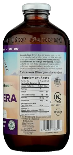 organic aloe vera for holistic health