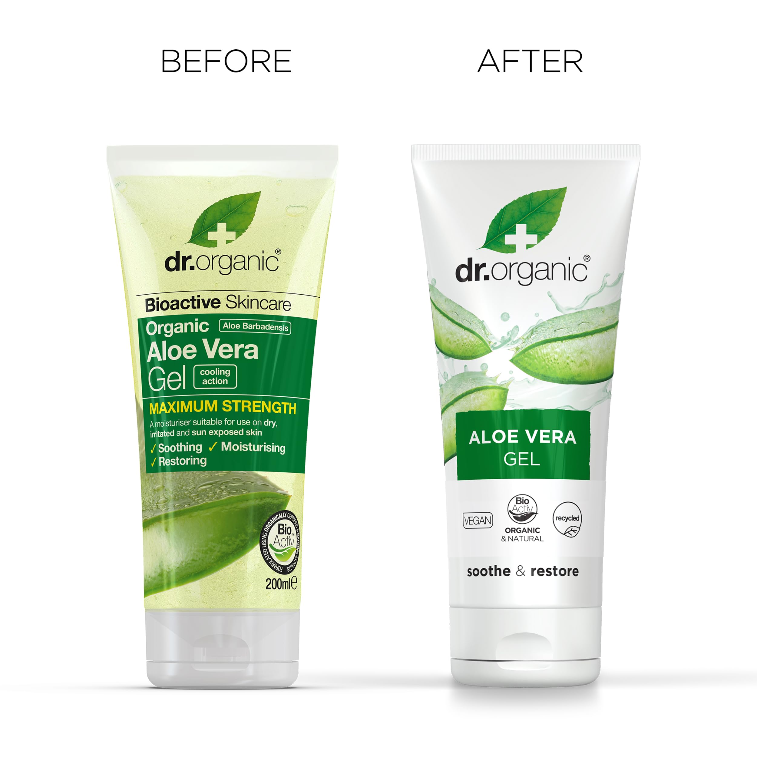 organic aloe vera gel for burns