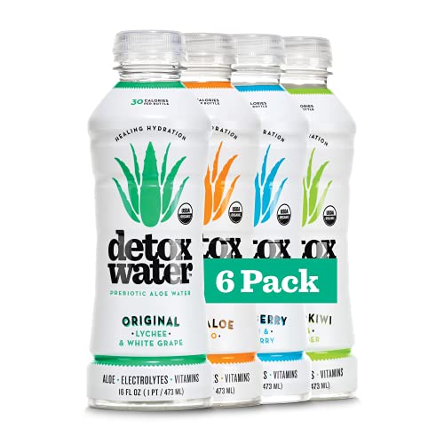 organic aloe vera infused drink
