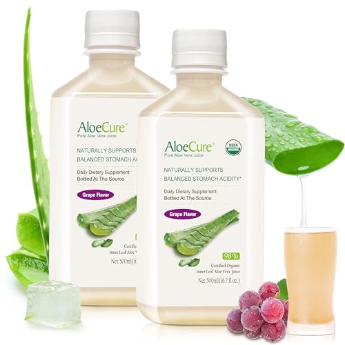 Organic aloe vera juice benefits
