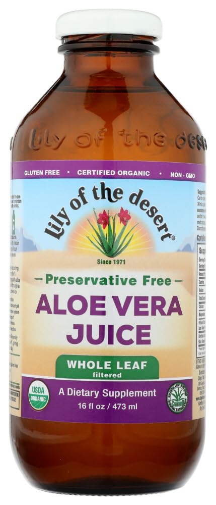 organic aloe vera juice benefits