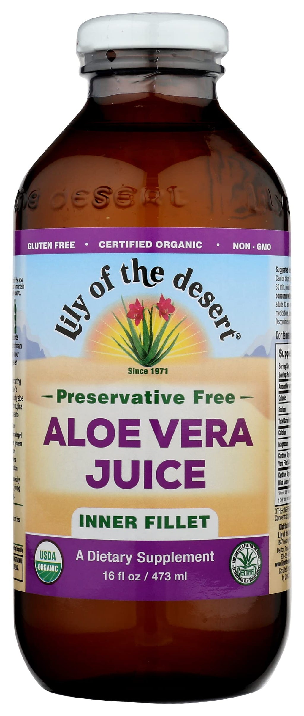 organic aloe vera juice benefits