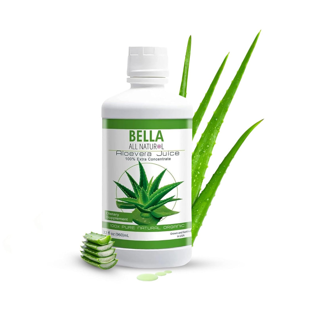 organic aloe vera juice beverage