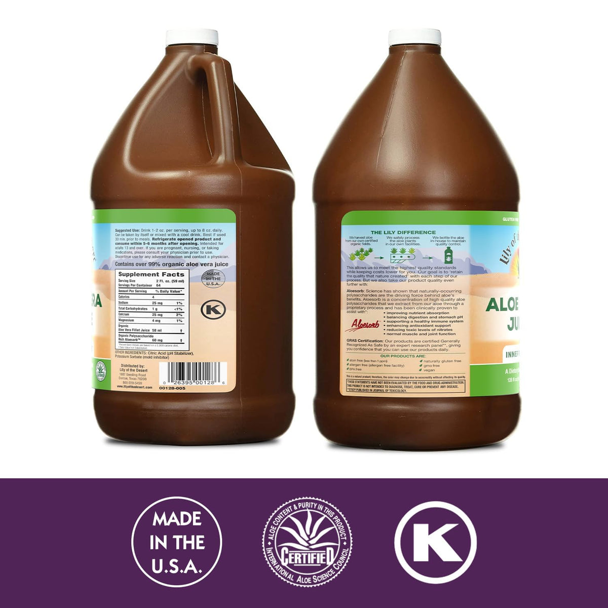 organic aloe vera juice for digestion