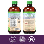 Organic aloe vera juice for digestion