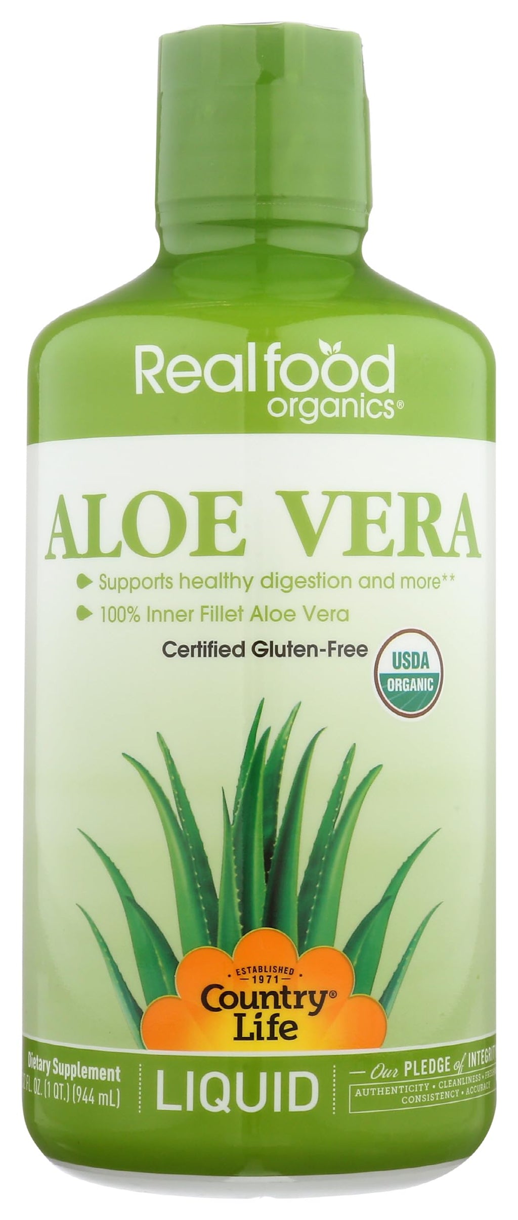 organic aloe vera liquid 32 ounce