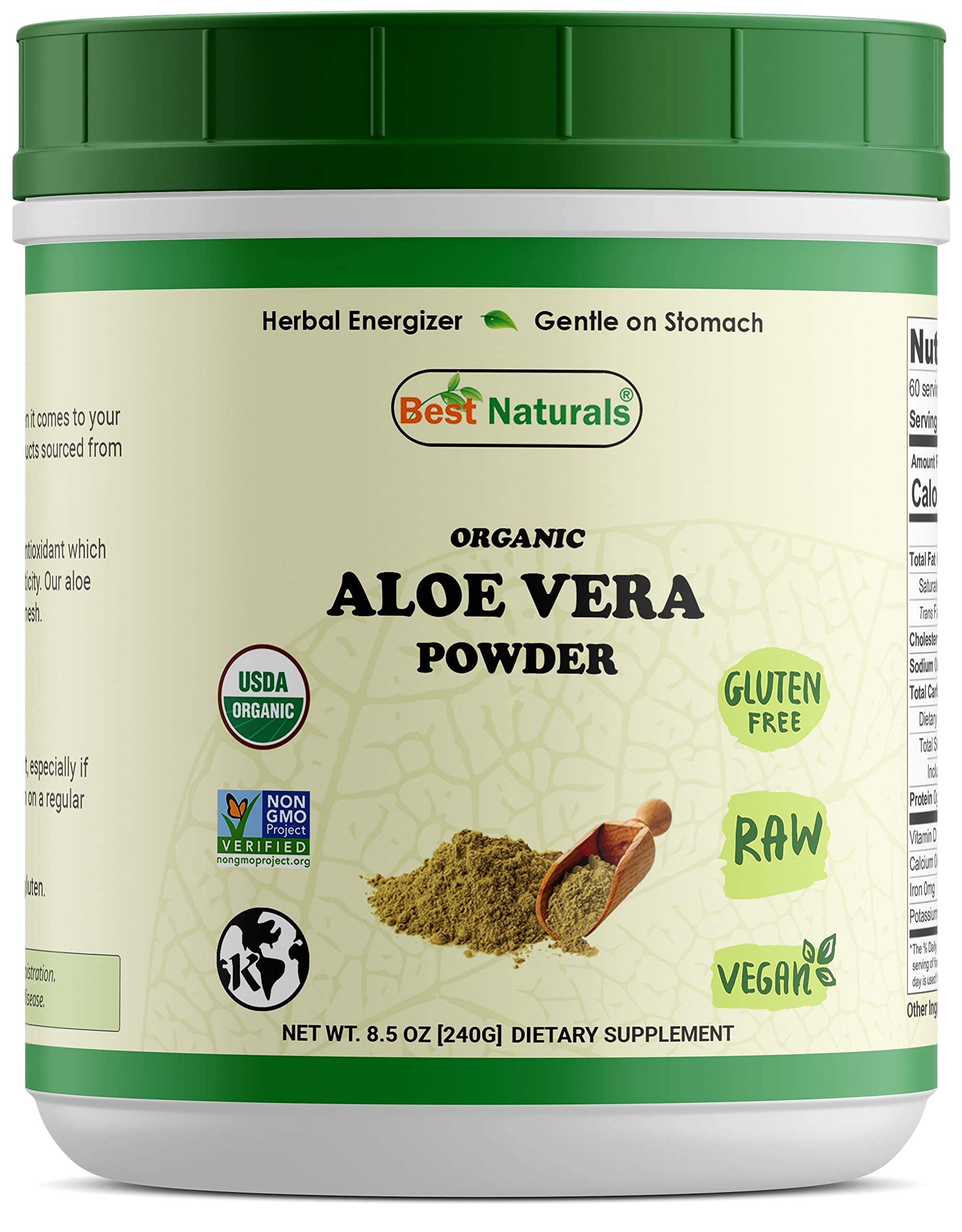 organic aloe vera powder benefits