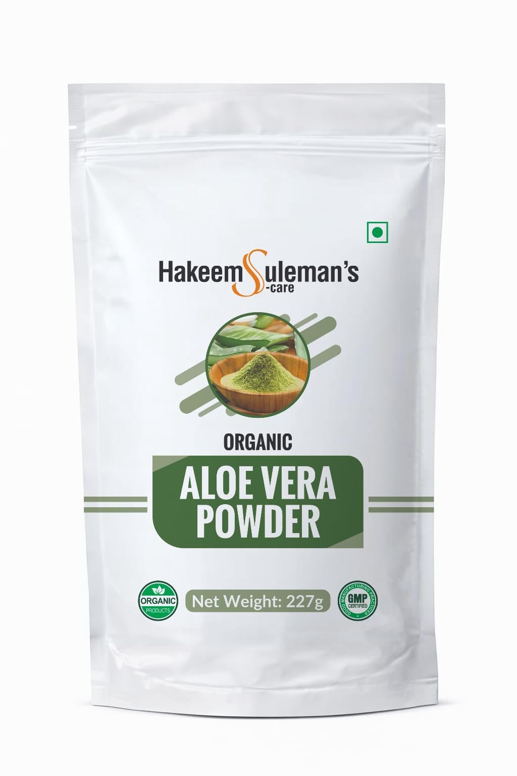 organic aloe vera powder for skin