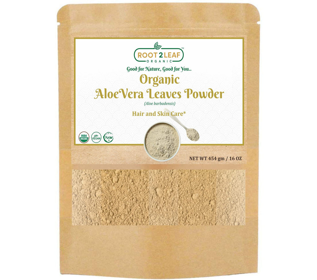 organic aloe vera powder for skincare