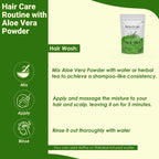 organic aloe vera powder for wellness
