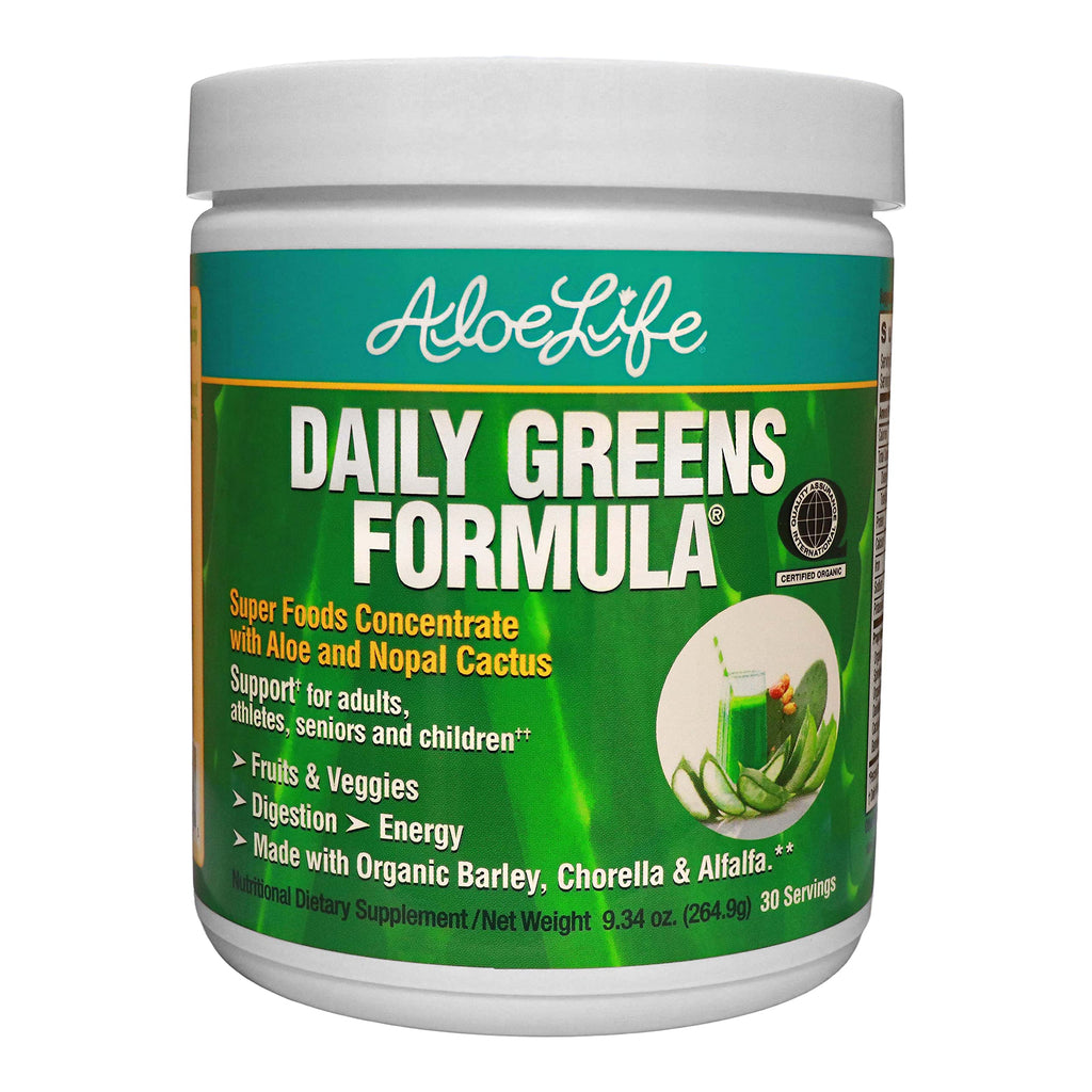 organic aloe vera superfood powder