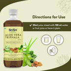 Organic aloe vera triphala blend