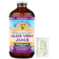 Organic aloe vera whole leaf benefits