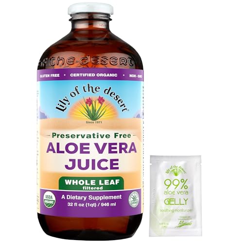 Organic aloe vera whole leaf benefits