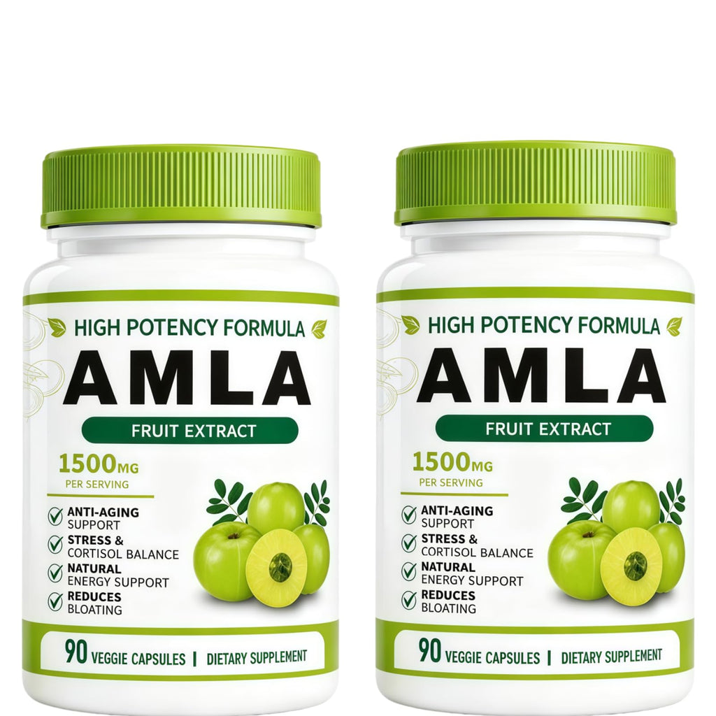 Organic Amla capsules for wellness