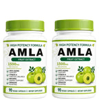 Organic Amla capsules for wellness