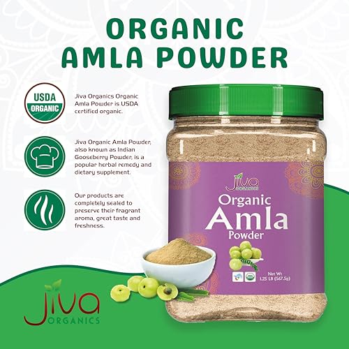 Organic amla powder for hair growth